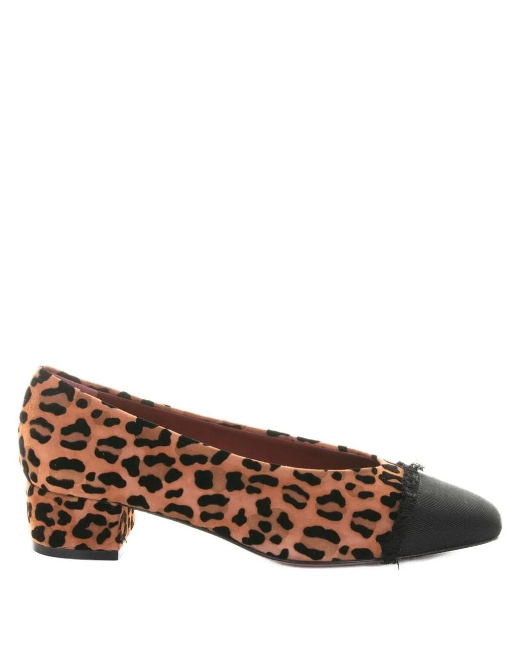 Roberto Festa 30Mm Leopard-Print Block-Heel Pumps in Brown | Lyst