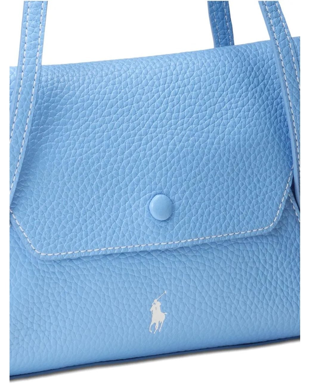 Polo Ralph Lauren Mini Polo Play Tote Bag in Blue | Lyst