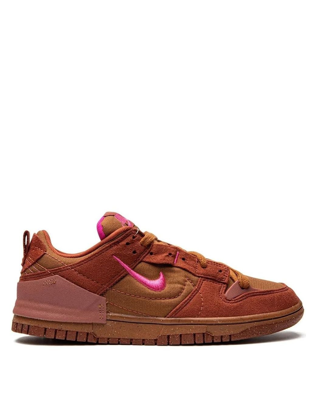 Nike Dunk Low Disrupt 2 "Desert Bronze" Sneakers in Red | Lyst