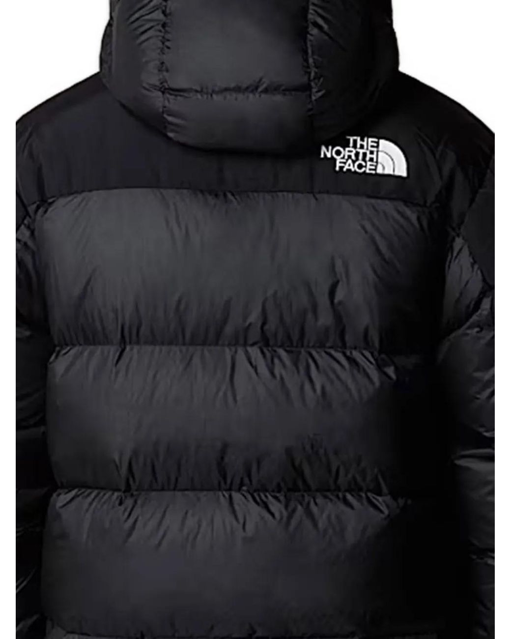The North Face Himalayan Hooded Puffer Coat in Black for Men | Lyst UK
