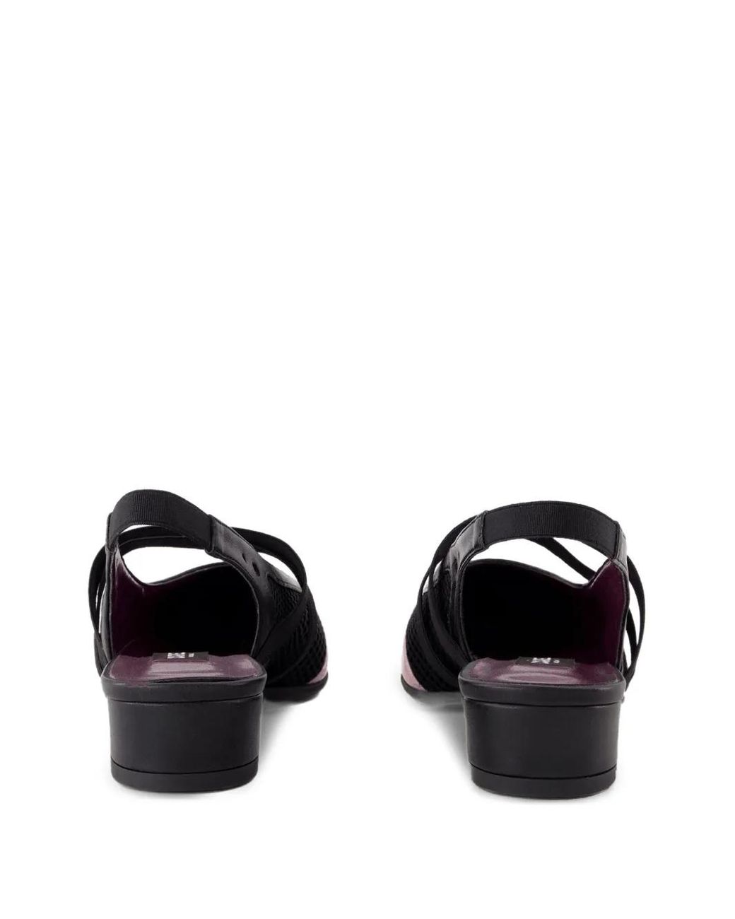 CAREL PARIS X Maitrepierre Slingback Mesh Pumps in Black | Lyst