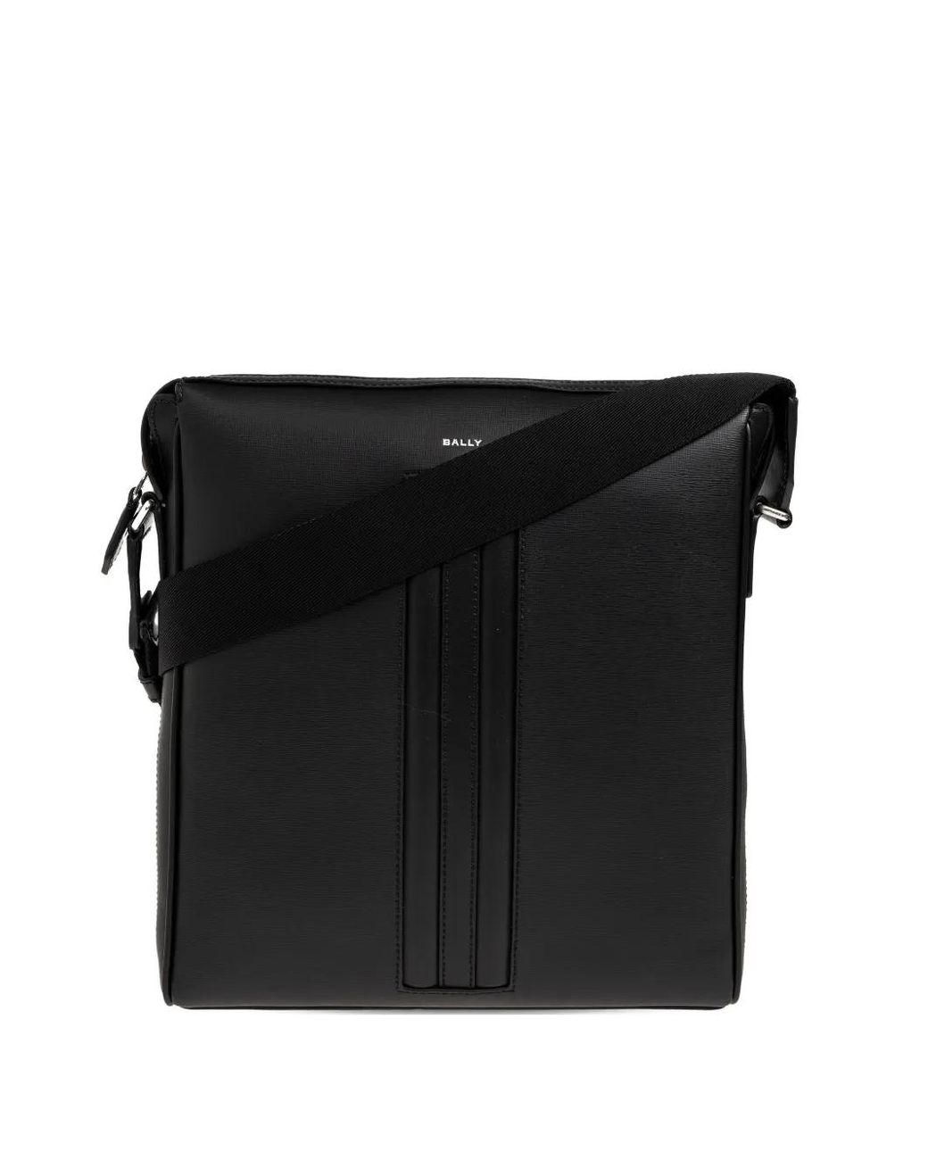 Bally Stripe Leather Bag in Black for Men | Lyst UK