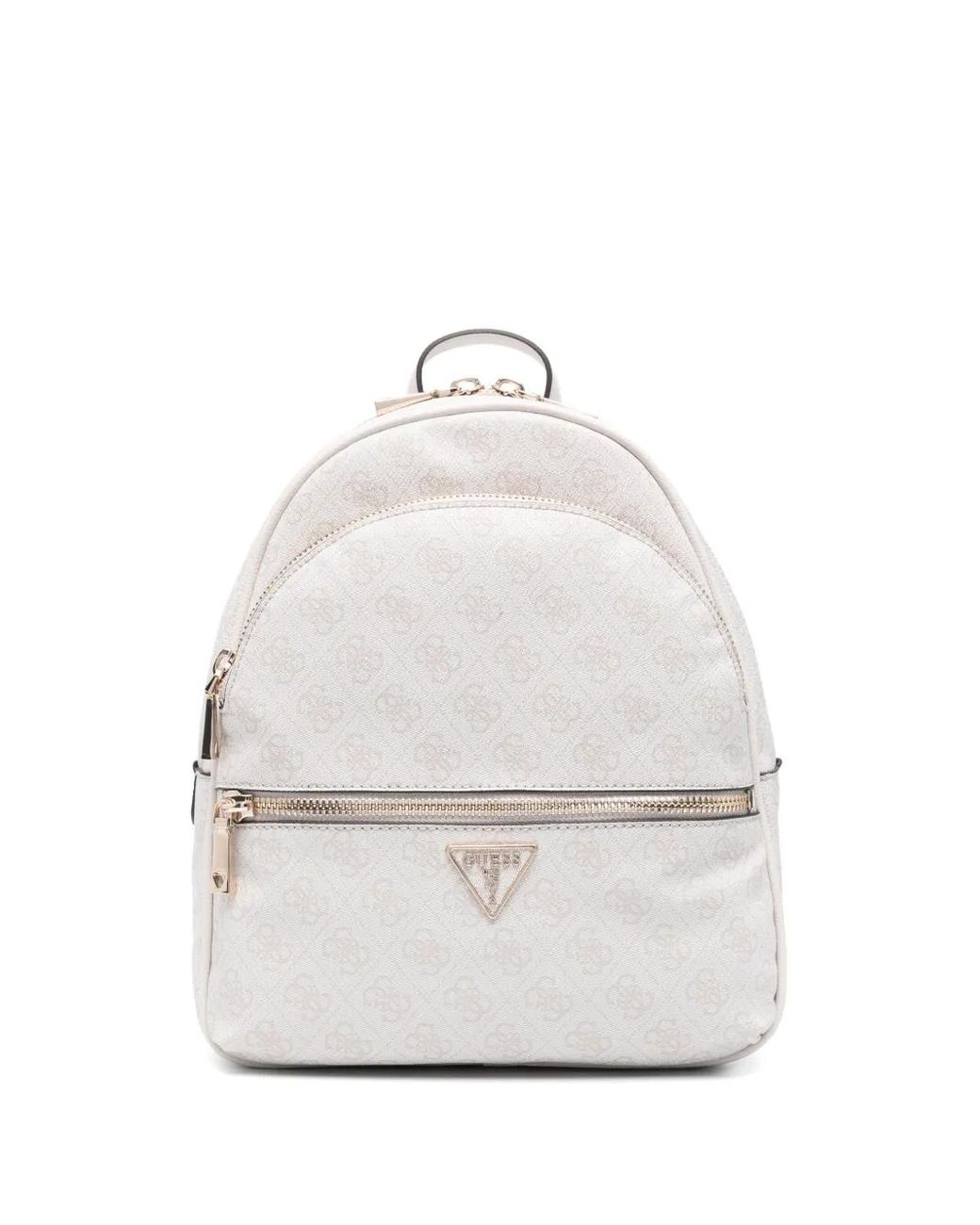 Guess Manhatan Backpack in White | Lyst