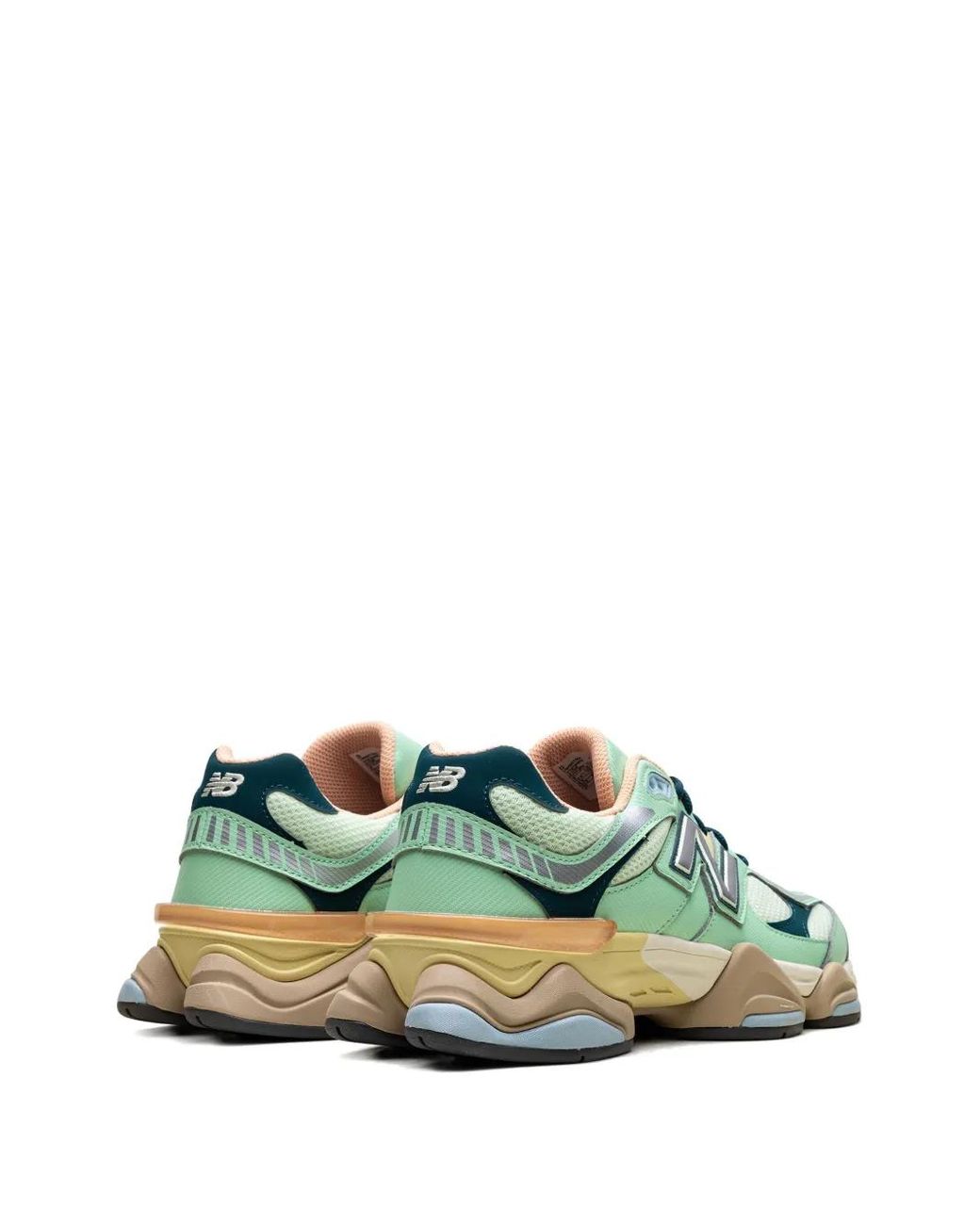 New Balance 9060 "Sweetgrass Deep Ocean" Sneakers in Green for Men | Lyst