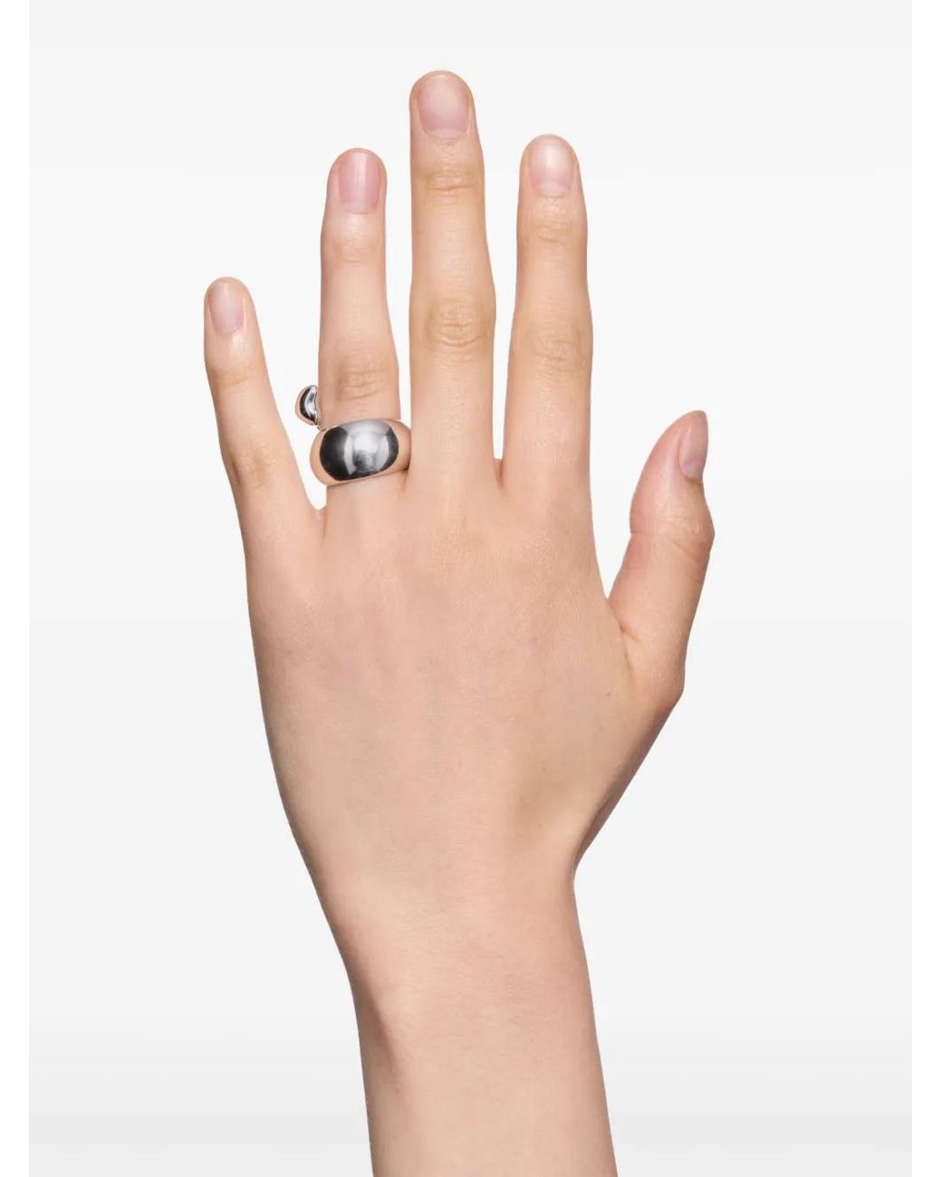 Maria Black Sagene Ring in Metallic | Lyst
