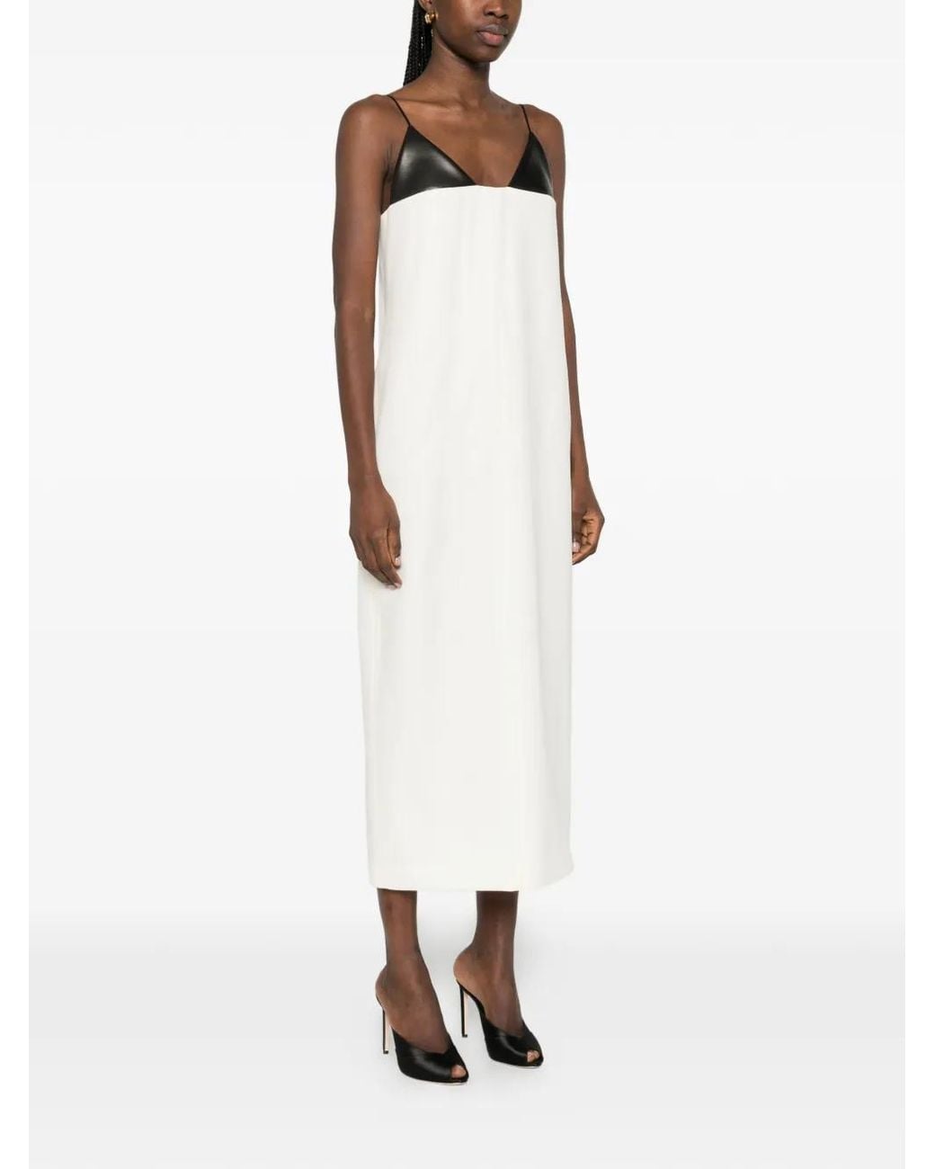 Brandon Maxwell White Dress
