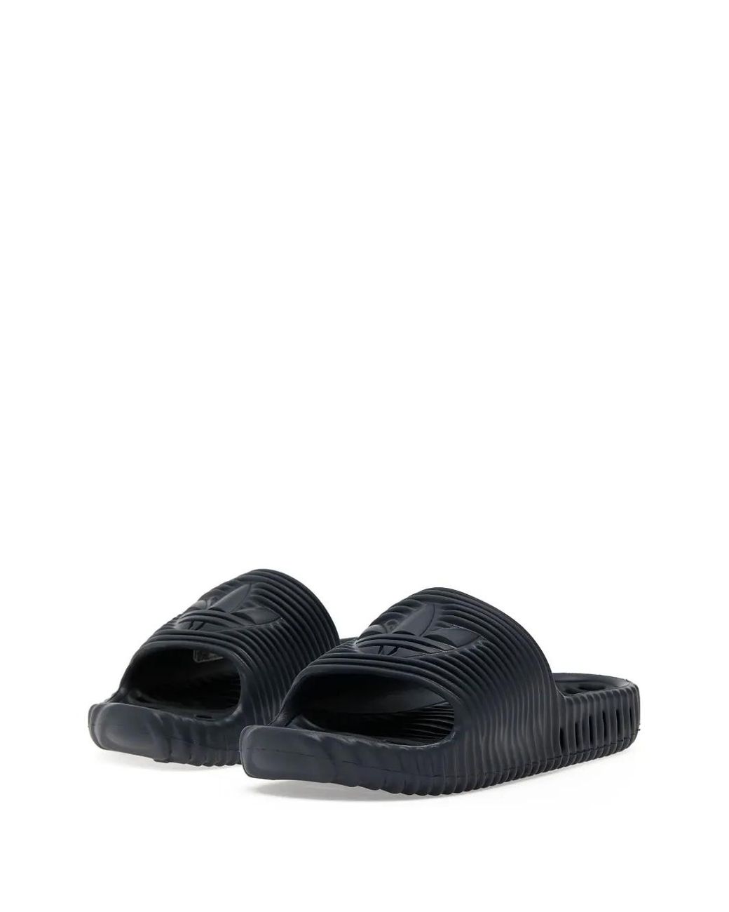 adidas Adilette 25 Ribbed-Sole Slides in Blue for Men | Lyst