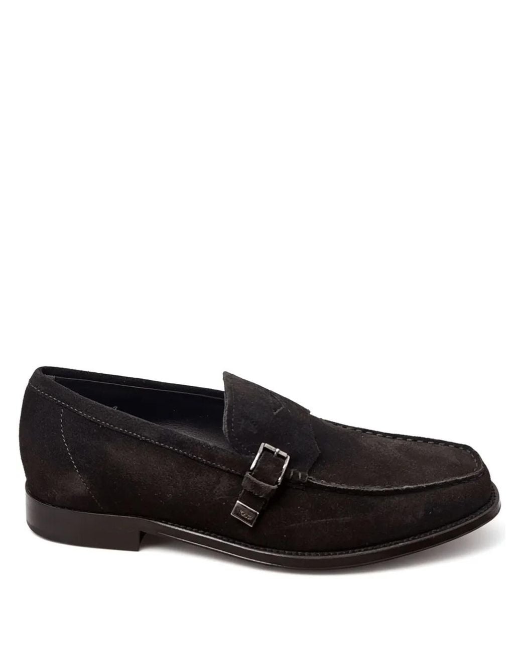 Tod's Buckle Loafers in Black for Men | Lyst