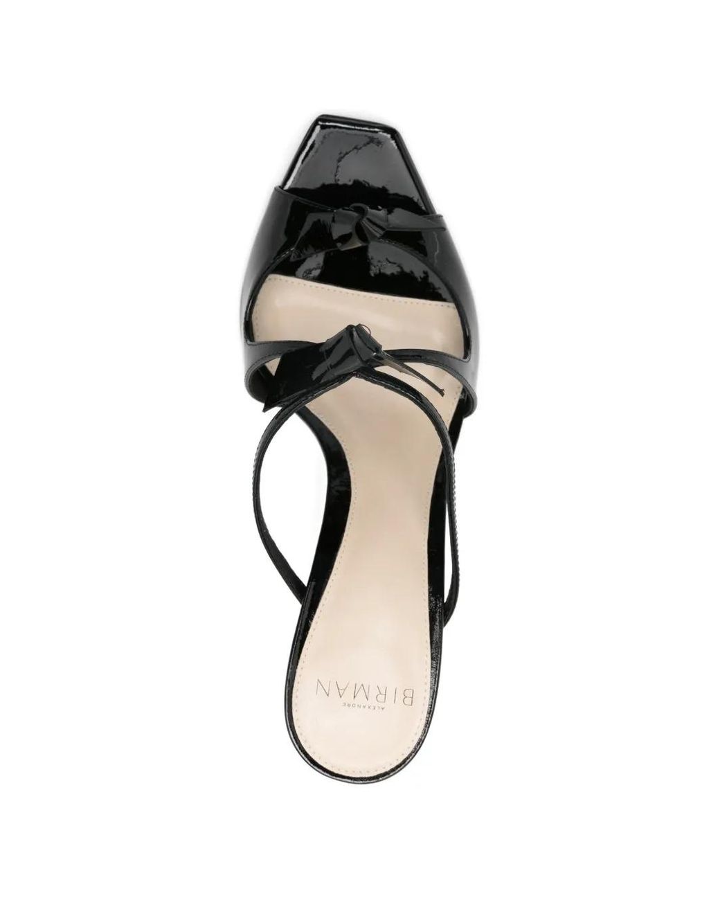 Alexandre Birman Lolita Knot-Detail Sandals in Black | Lyst
