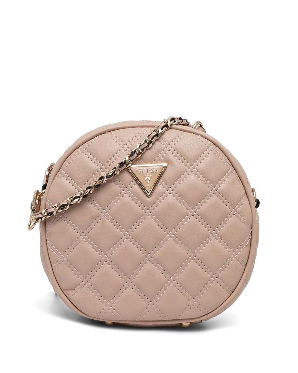Guess Guilly Crossbody Bag in Natural | Lyst