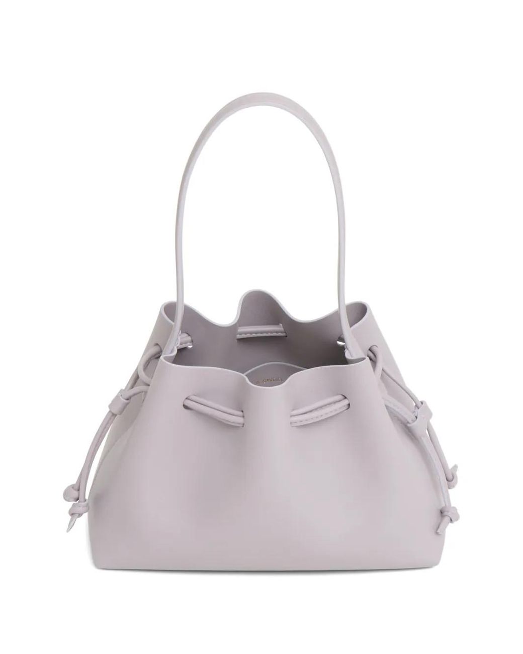 Mansur Gavriel Drawstring Pouchette Mini Bag in Purple | Lyst
