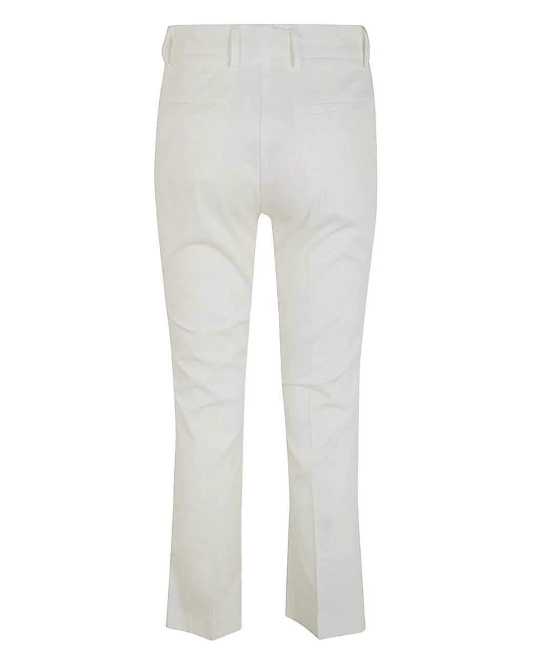 DR. HOPE Pressed-Crease Trousers in Gray | Lyst