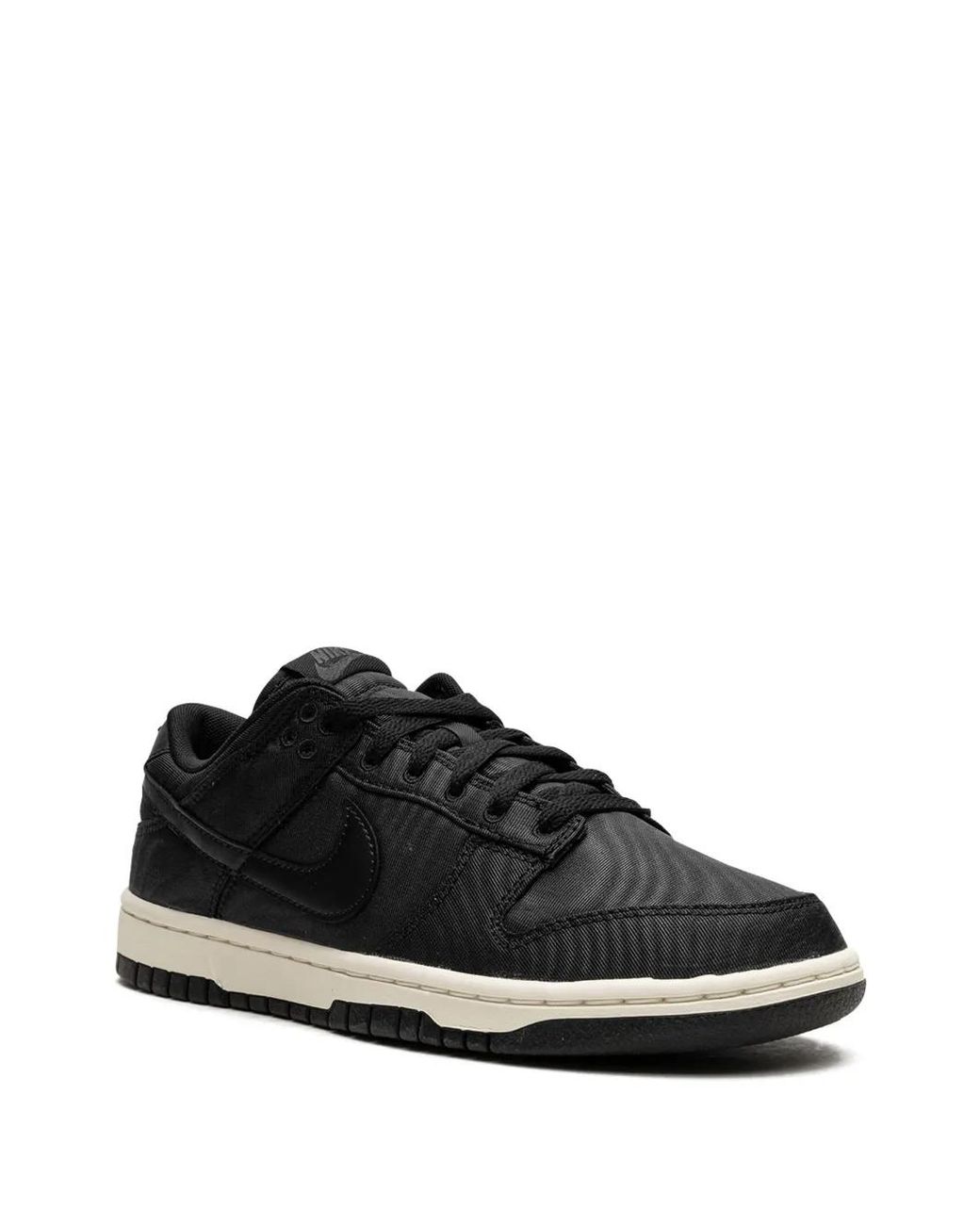 Nike Dunk Low Retro Prm Canvas" Sneakers in Black | Lyst