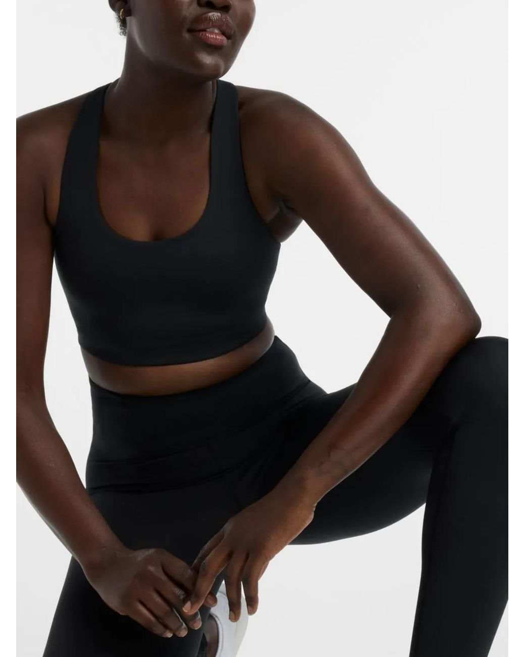 New Balance Nb Define Train Sports Bra in Black | Lyst UK