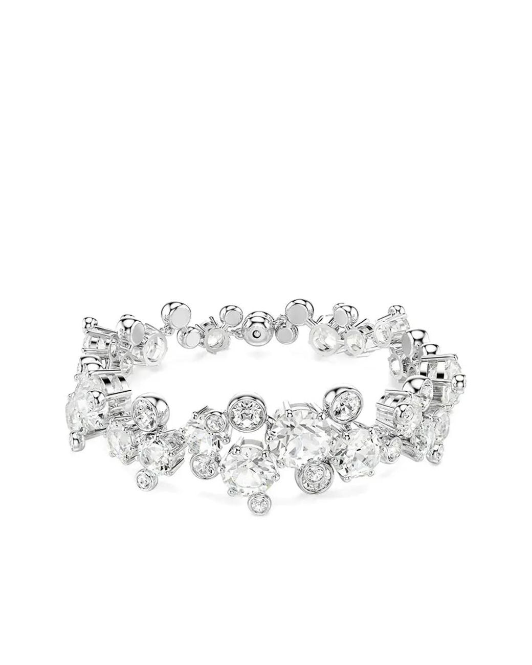 Swarovski Constella Crystal-Embellished Bracelet in White | Lyst