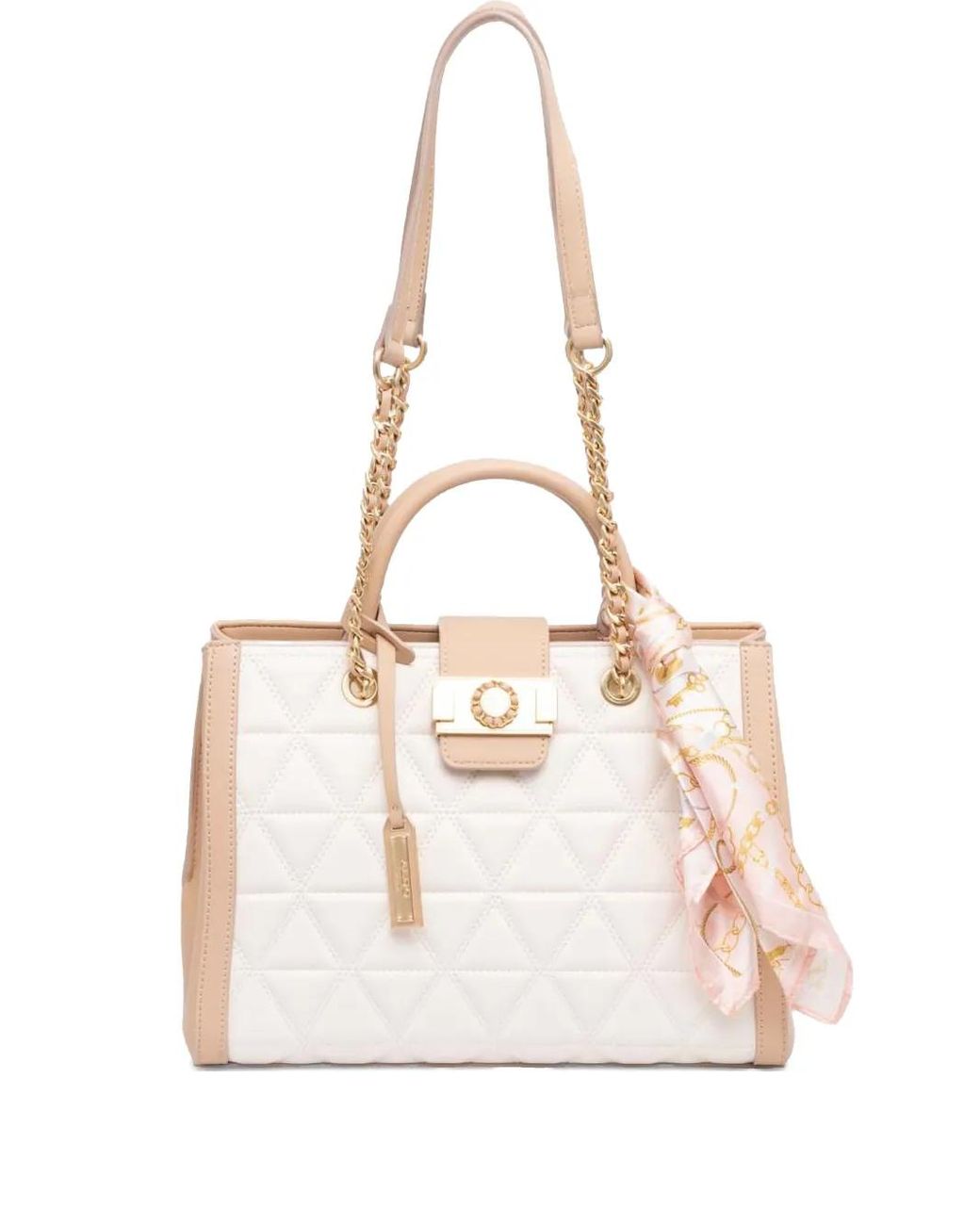 ALDO Rhaena Tote Bag in Natural | Lyst