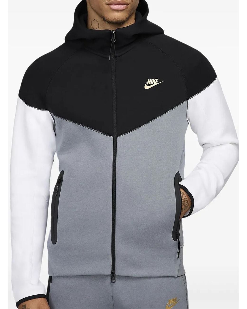 Nike Tech Windrunner Hoodie in Black for Men | Lyst