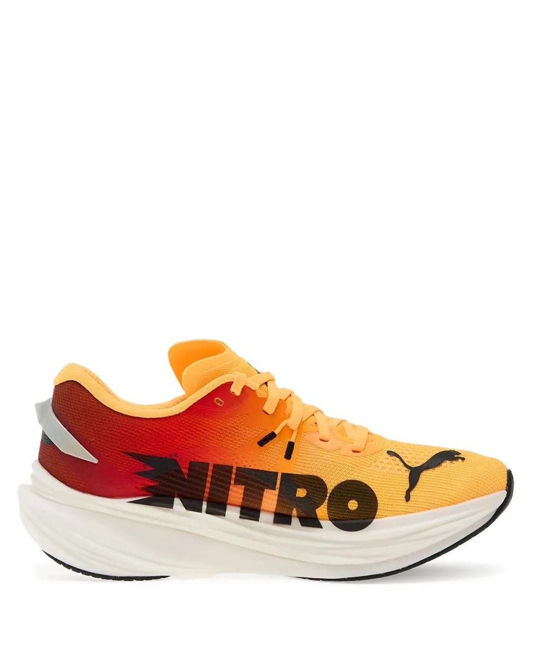 PUMA Deviate Nitro 3 Running Sneakers in Orange | Lyst