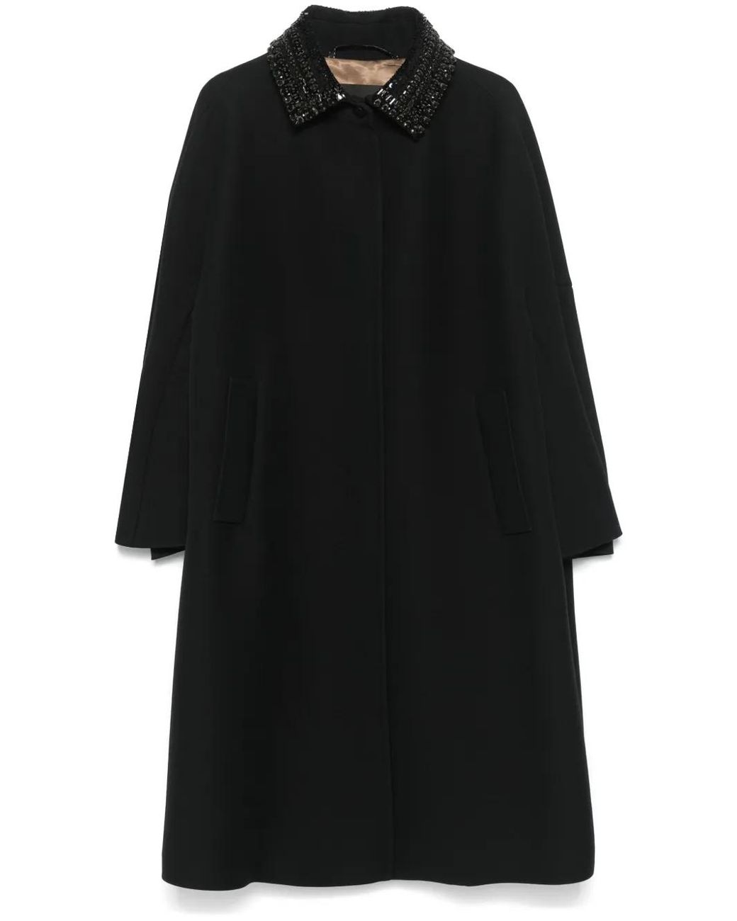 Max Mara Faraday Coat in Black | Lyst