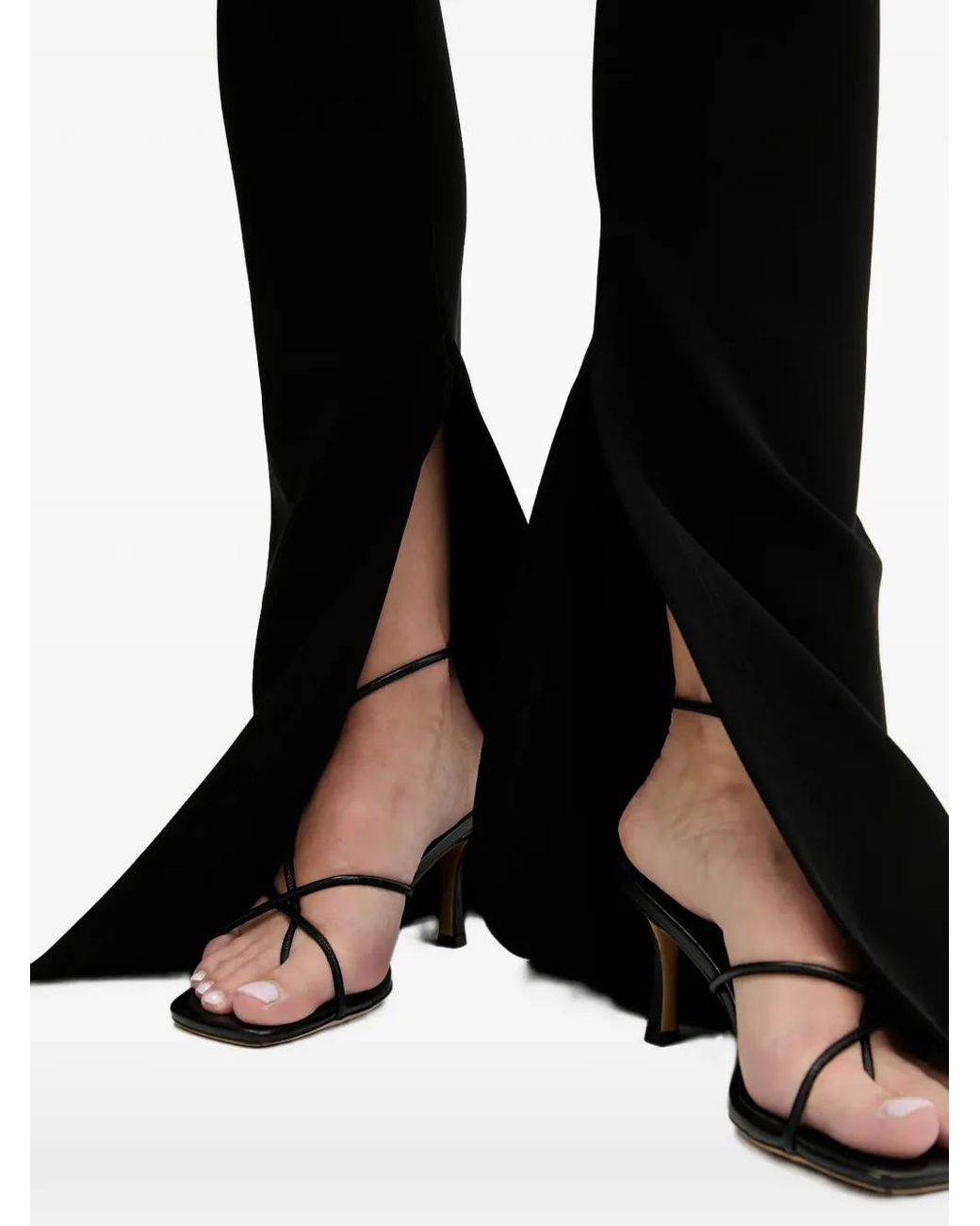 Rick Owens Carmen Split Trousers in Black | Lyst UK