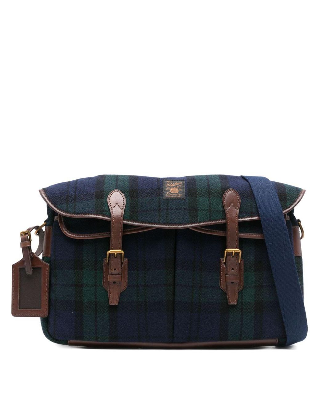 Polo Ralph Lauren Heritage Messenger Bag in Blue for Men | Lyst