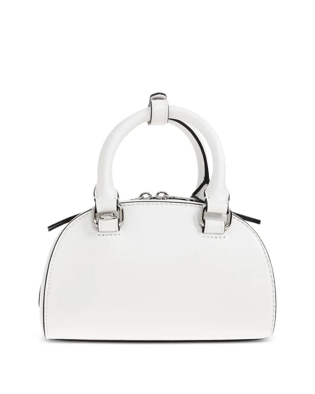 DIESEL 1Dr 2.0 Dome Debossed-Logo Cross-Body Bag in White | Lyst