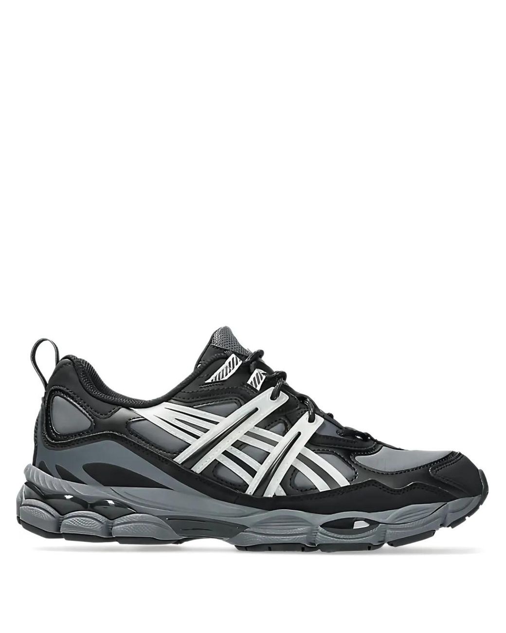 Asics Gel-Nyc Utility Mesh-Panelled Running Sneakers in Black for Men ...