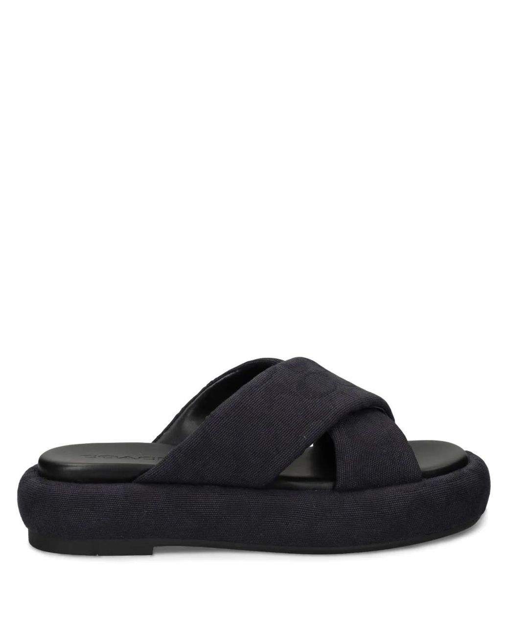 COACH Penelope Signature C Slides in Black | Lyst Australia