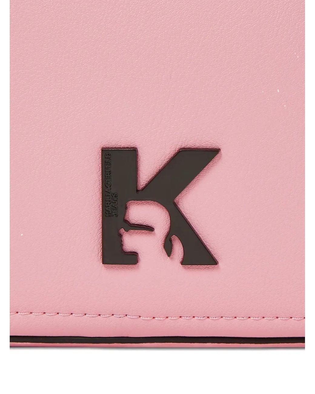 KARL LAGERFELD K Logo Camera Bag in Pink | Lyst
