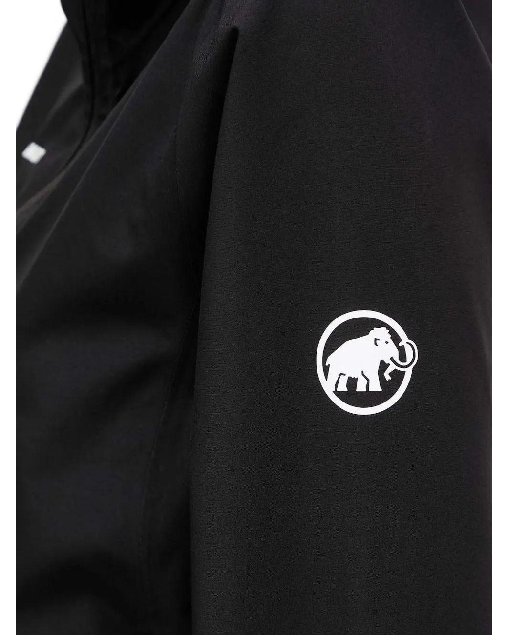 Mammut Linard Light Hs Zip-Up Hooded Jacket in Black | Lyst