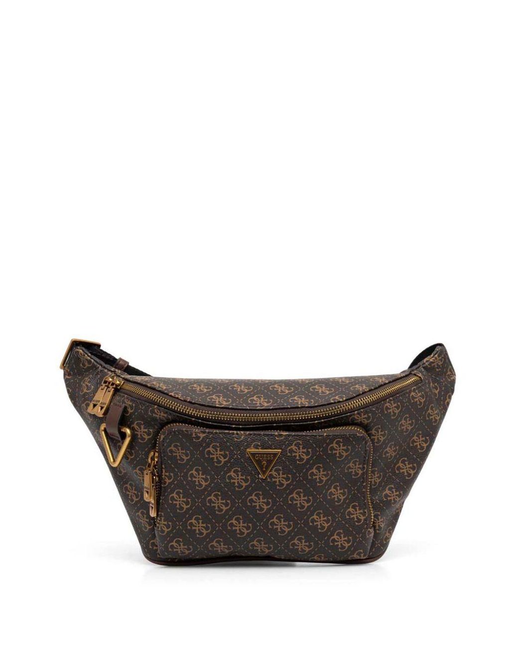 Guess Milano 4G Belt Bag in Brown for Men | Lyst