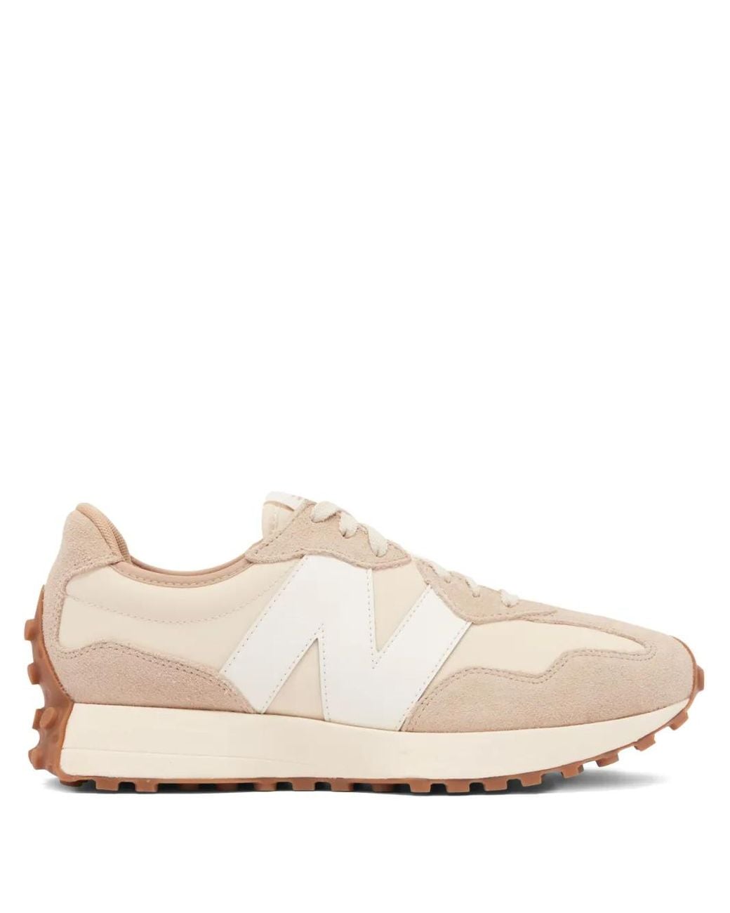 New Balance 327 Wedge Sneakers in Natural for Men | Lyst
