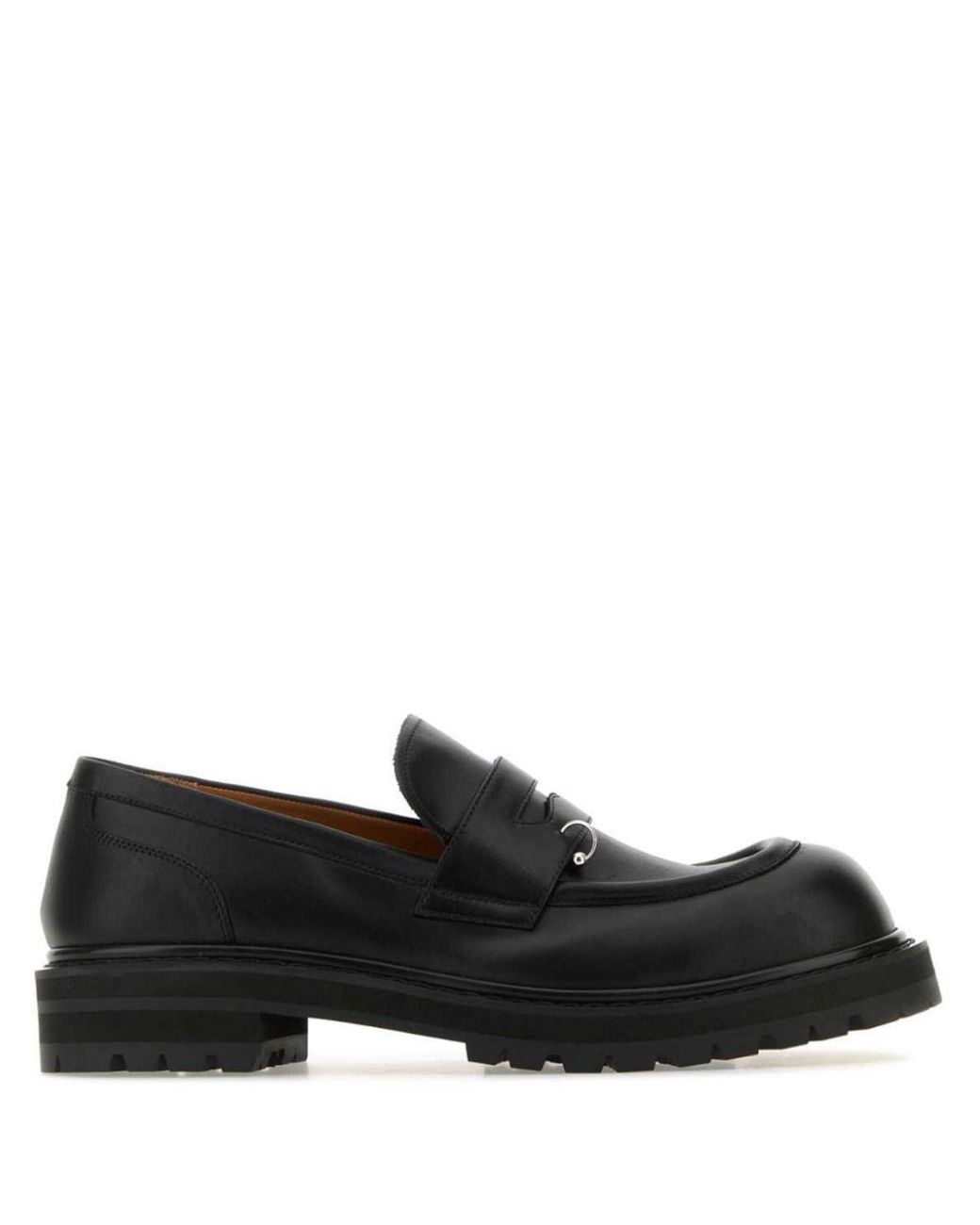 Marni Ring-Embellished Loafers in Black for Men | Lyst