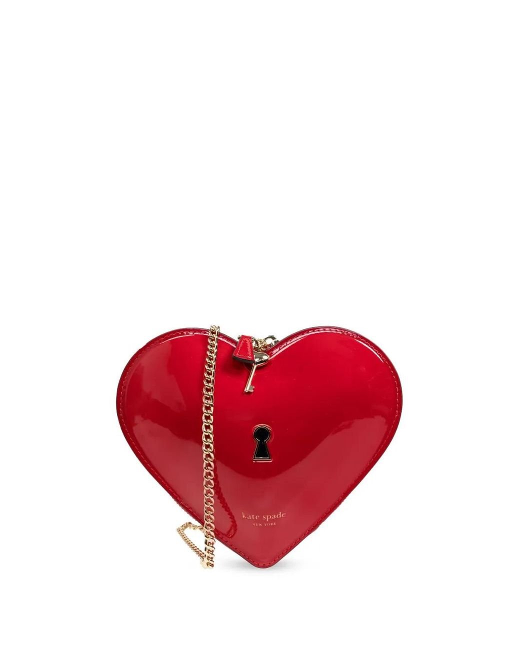 Kate Spade Heart-Shape Tote Bag in Red | Lyst UK