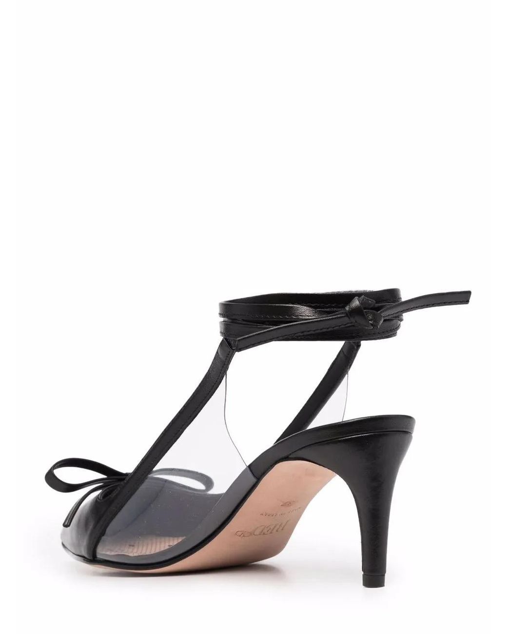 Red(V) Sandie Pumps in Black | Lyst