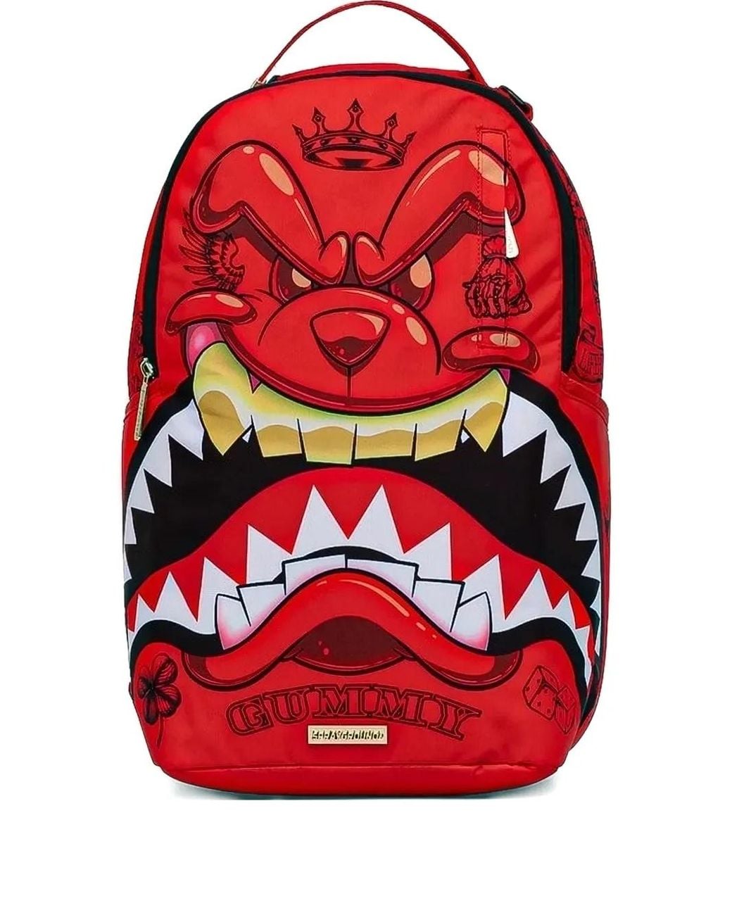 Sprayground Gummy-Face Backpack in Red | Lyst UK