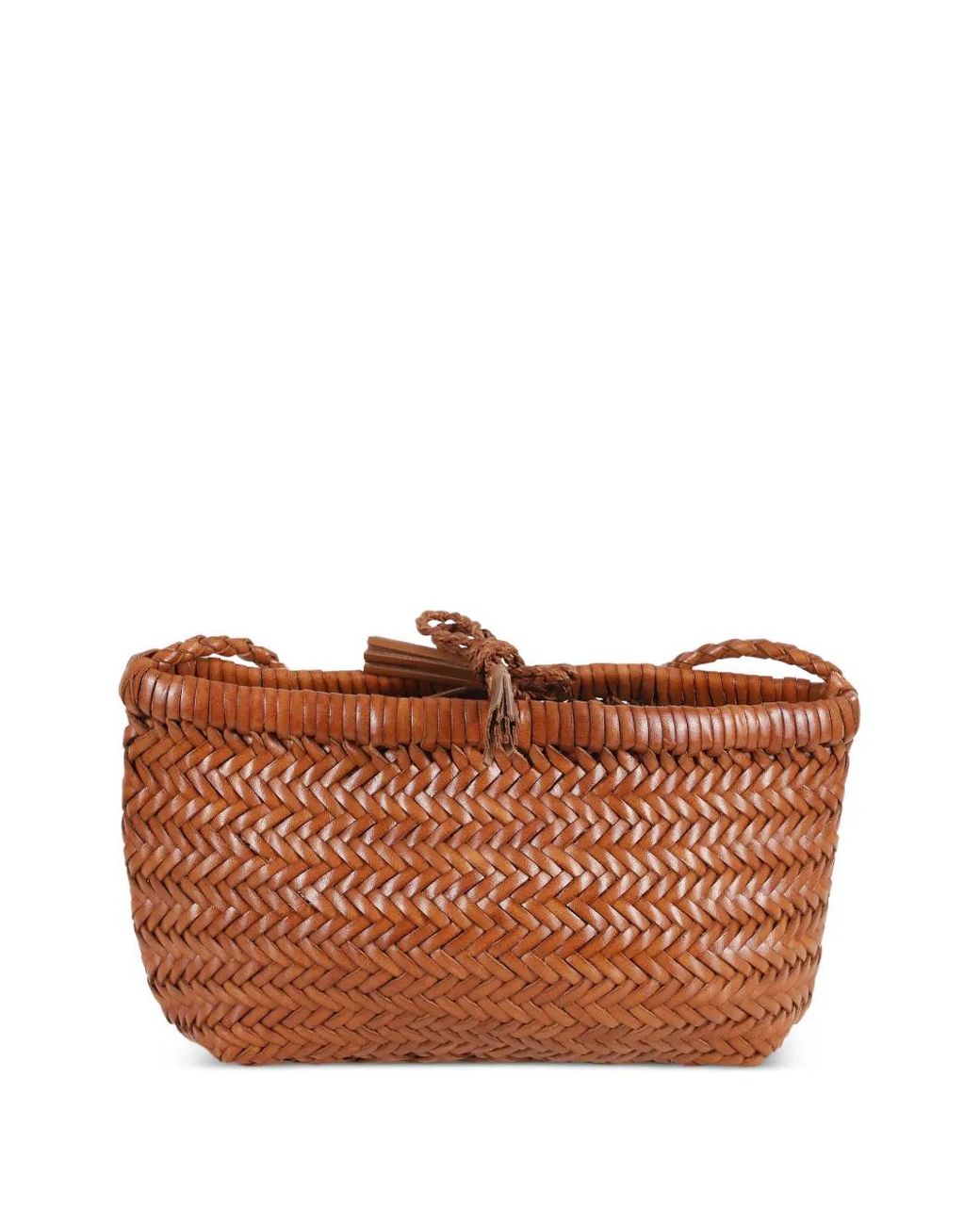 Dragon Diffusion Minsu Woven Cross Body Bag in Brown | Lyst