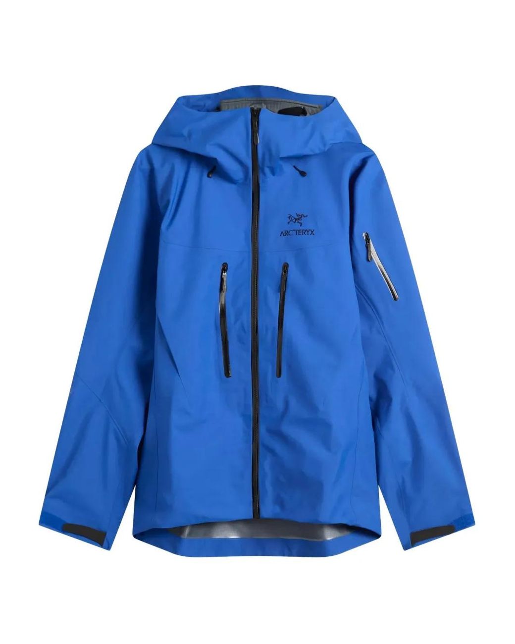 Arc'teryx Alpha Sv Zip-Fastening Jacket in Blue for Men | Lyst