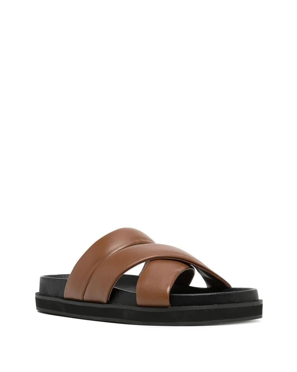 Senso Nico Leather Sandals in Brown | Lyst