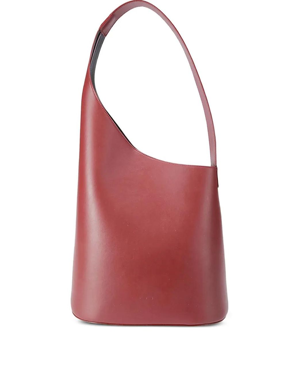 Aesther Ekme Lune Asymmetric Shoulder Bag in Red | Lyst