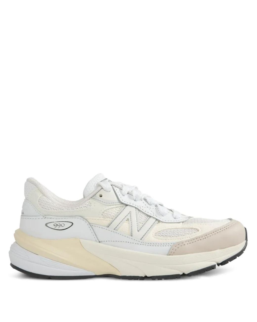 New Balance 990V6 Sneakers in White | Lyst