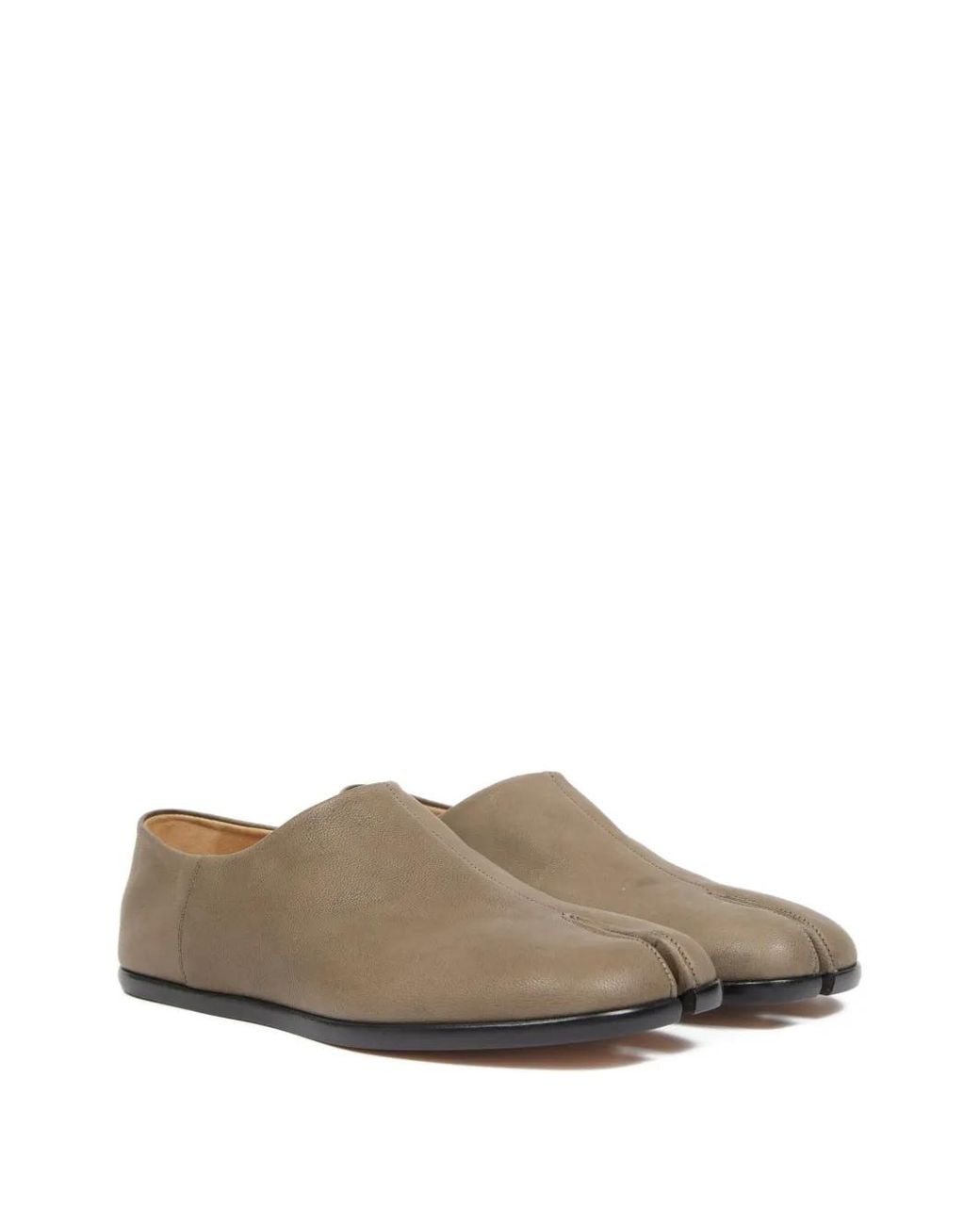 Maison Margiela Tabi Split-Toe Loafers in Brown for Men | Lyst