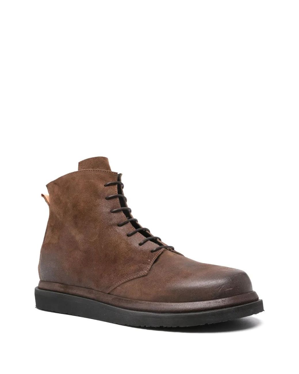 Moma Logo-Tag Boots in Brown for Men | Lyst
