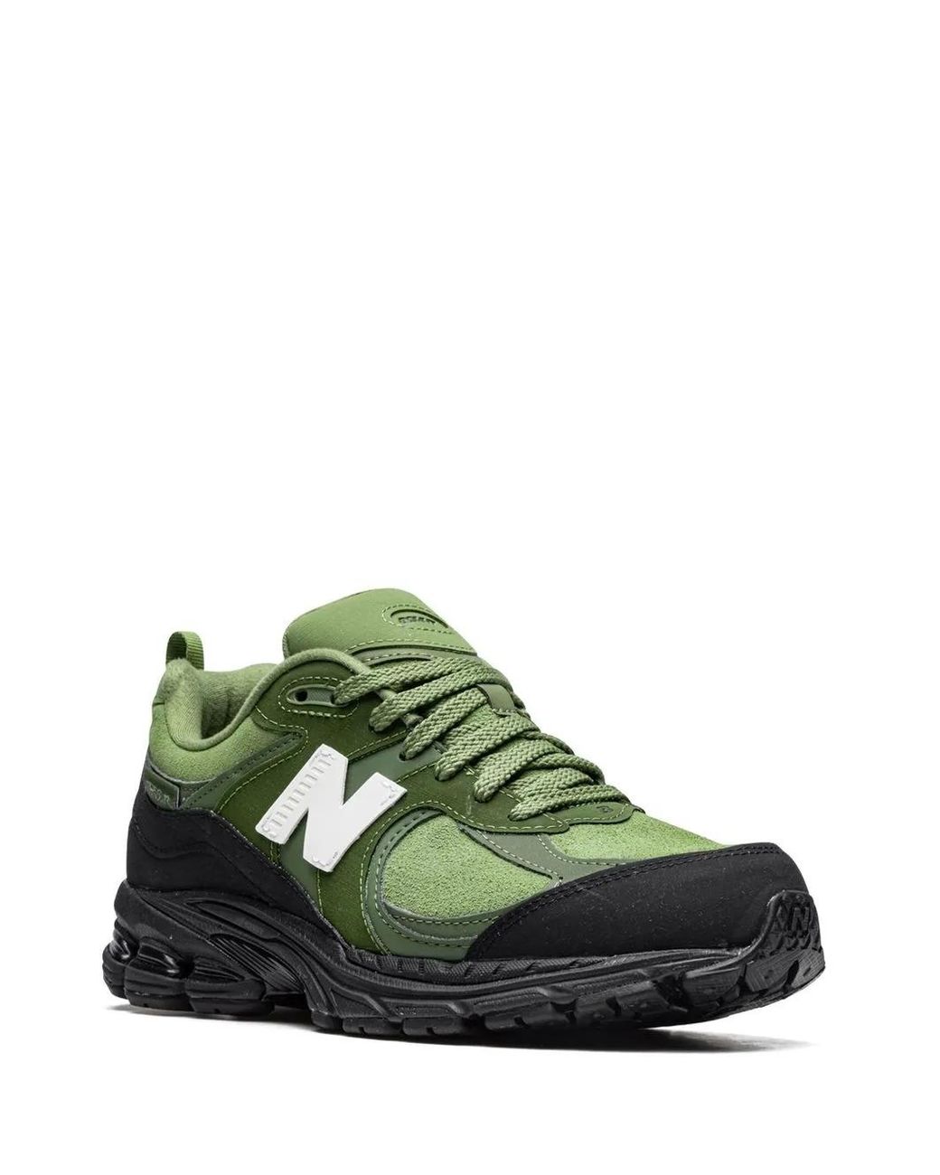 New Balance X The Basement 2002R Sneakers in Green | Lyst