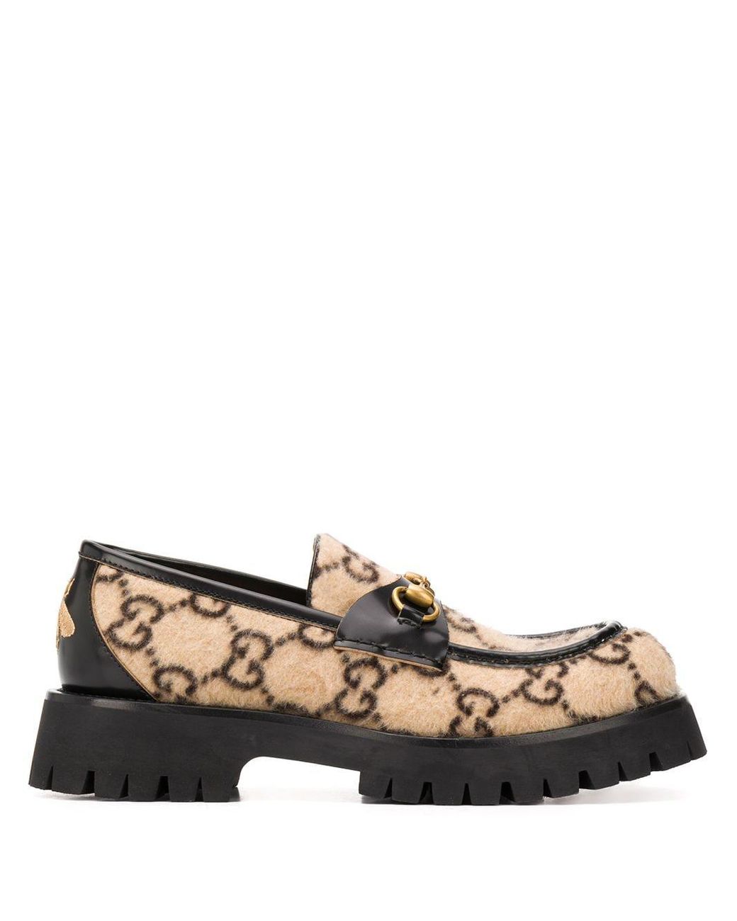 Gucci GG Lug Sole Loafer for Men | Lyst