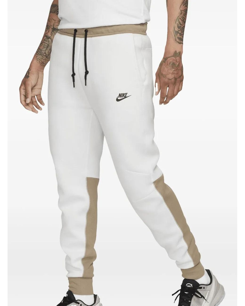 Nike Sportswear Tech Fleece "Summit/Khaki/ Track Pants in White for Men ...
