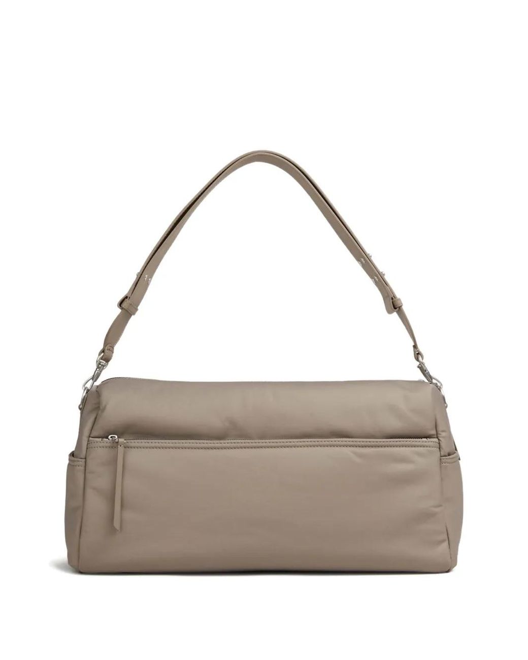 Ami Paris Marcel Logo-Detail Shoulder Bag in Gray for Men | Lyst