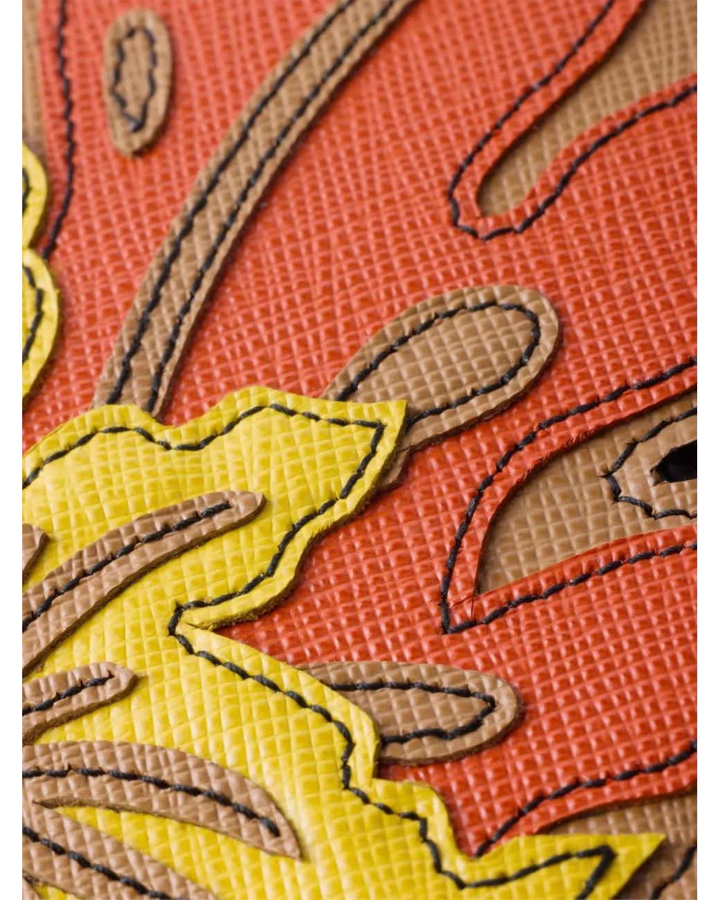 Prada Leaf-Shaped Name Tag in Metallic for Men | Lyst