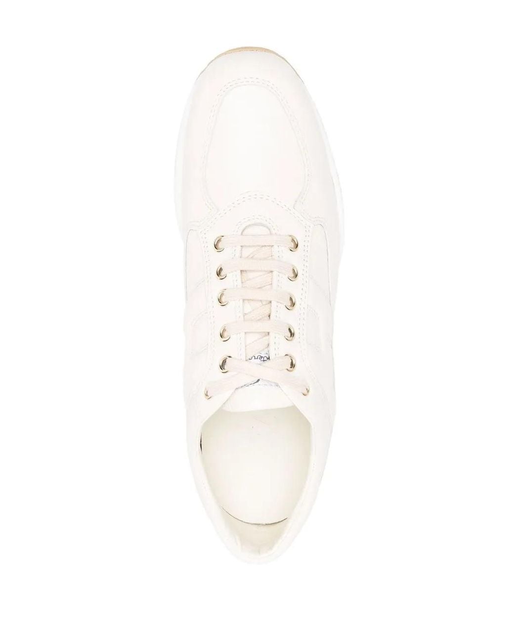 Hogan Interactive Lace-Up Sneakers in White | Lyst UK