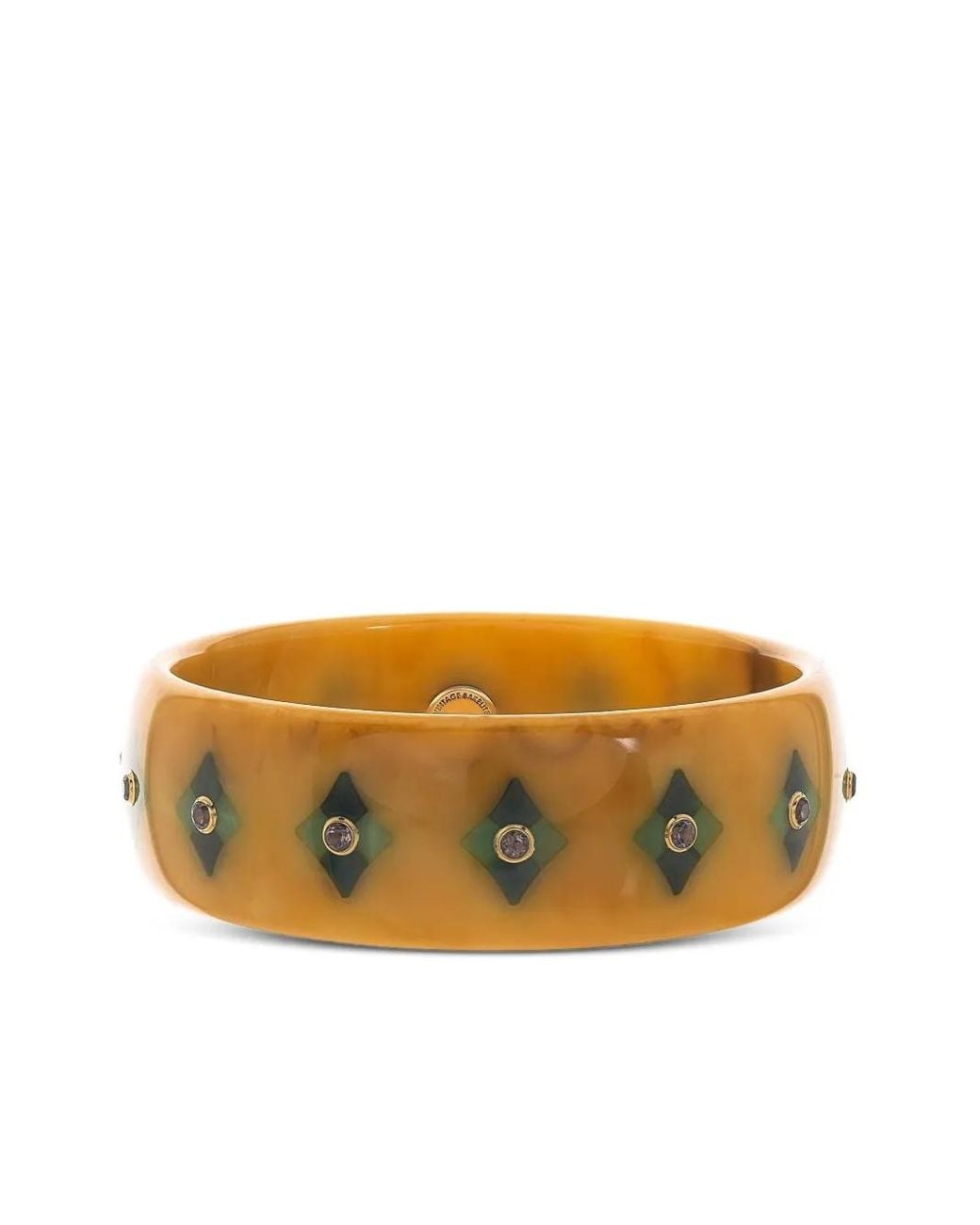 Mark Davis 18K Bakeline And Quartz Bracelet in Orange | Lyst